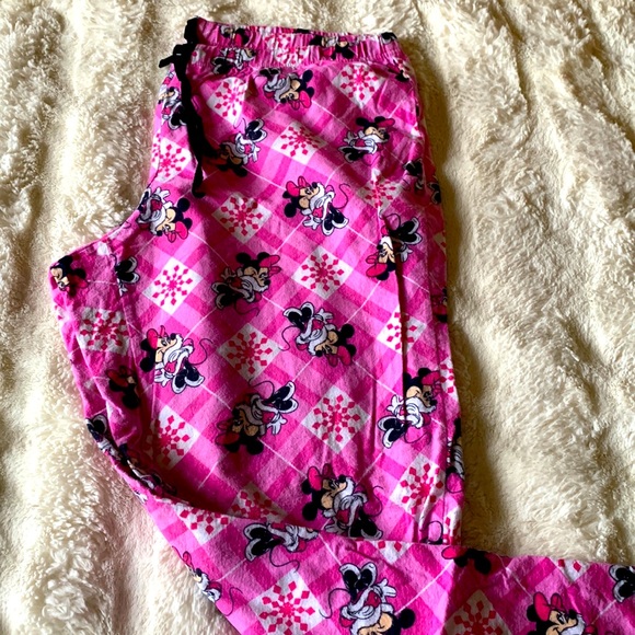 Disney | Intimates & Sleepwear | Disney Minnie Mouse Pajama Pants ...